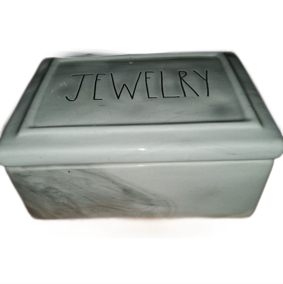 Rae Dunn | Other | Rae Dunn Jewelry Box Ceramic Marble Swirl | Poshmark